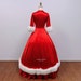 Christmas Red Dress | Christmas Red Gown | Custom Christmas Costume ...