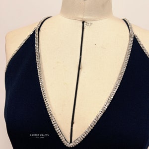 Anya Amasova Navy Dress, Navy Formal Prom Dress, Formal Evening Gown ...