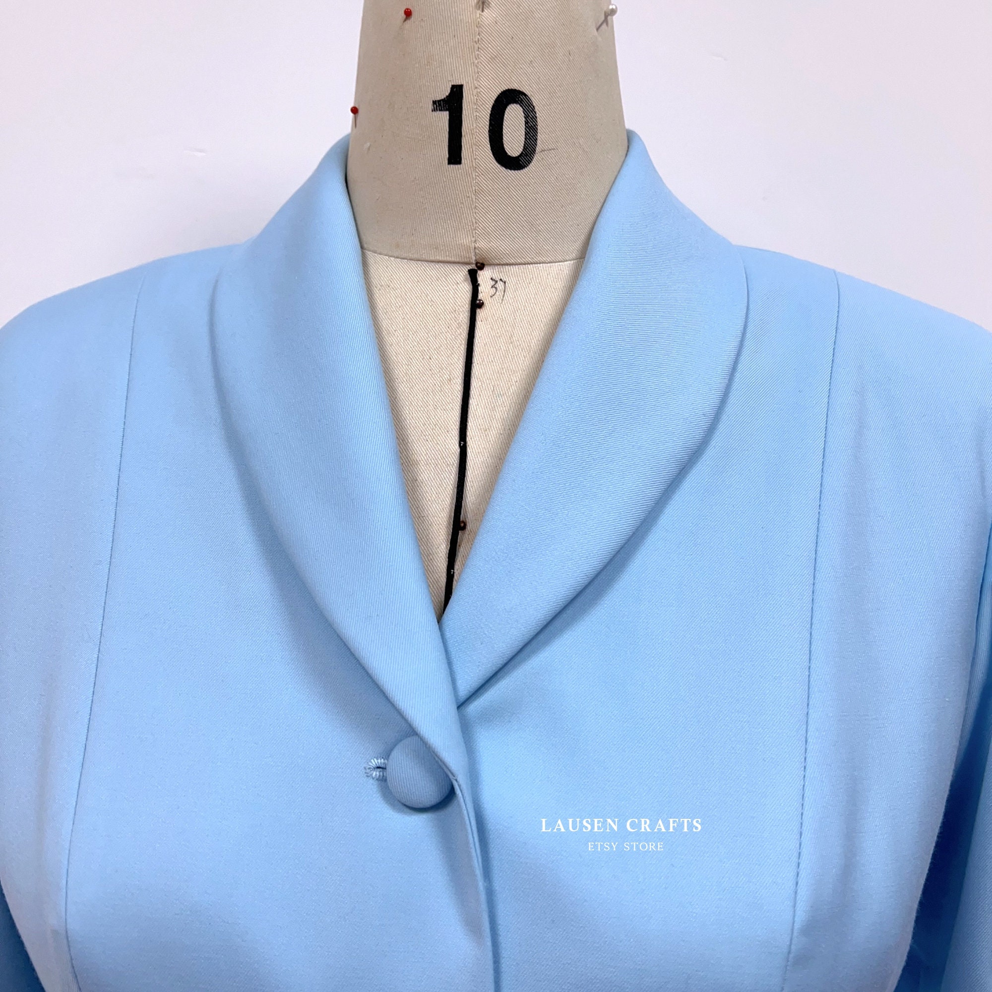 Rose Loomis Blue Suit Dress Niagara 1950s Costume - Etsy