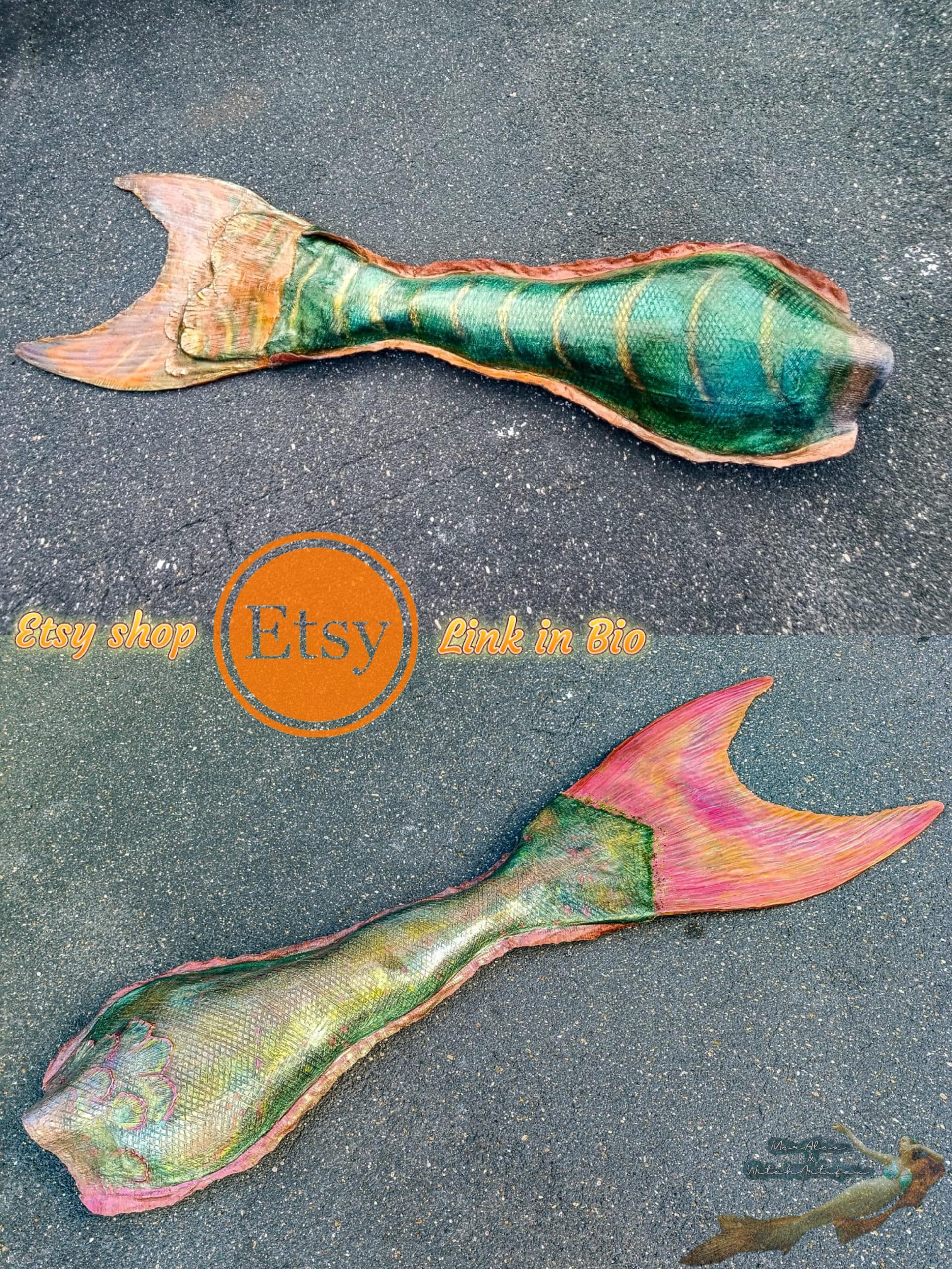 Realistic Silicone Mermaid Tail, Silicone Monofin, Mermaid Tail ...