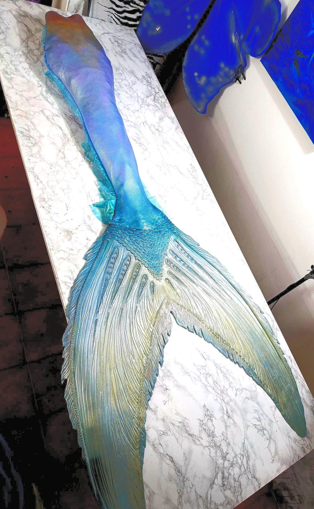 Full Silicon Mermaid Tail, Light Weight Mermaid Tail, Pirate Mermaid ...