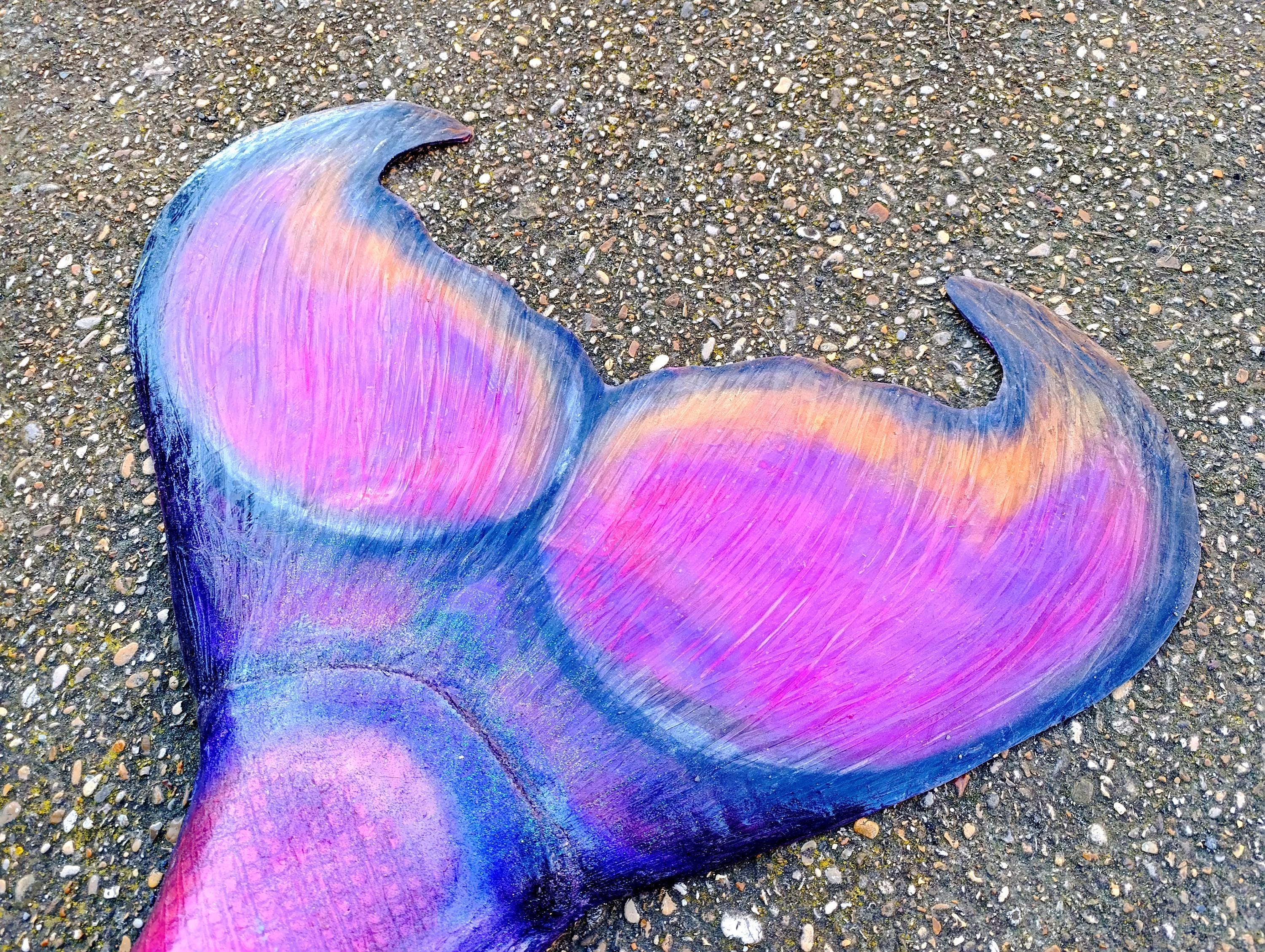 Mermaid Tail, Colorful Mermaid Tail, Black Mermaid Tail, Silicone ...
