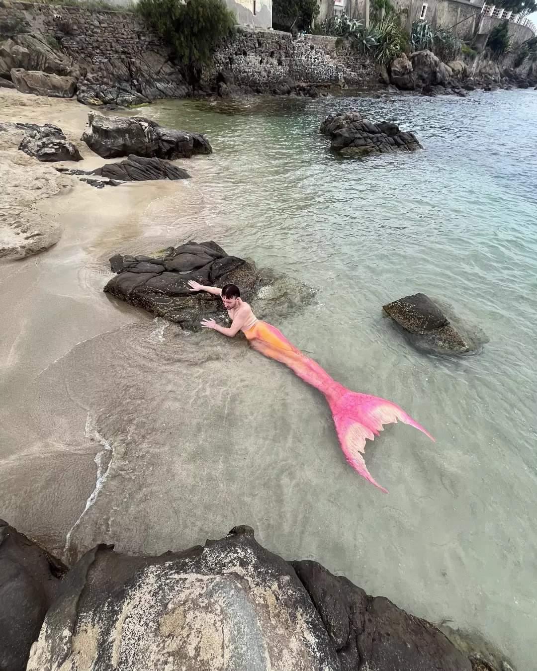 Realistic Silicone Mermaid Tail, Silicone Monofin, Mermaid Tail ...