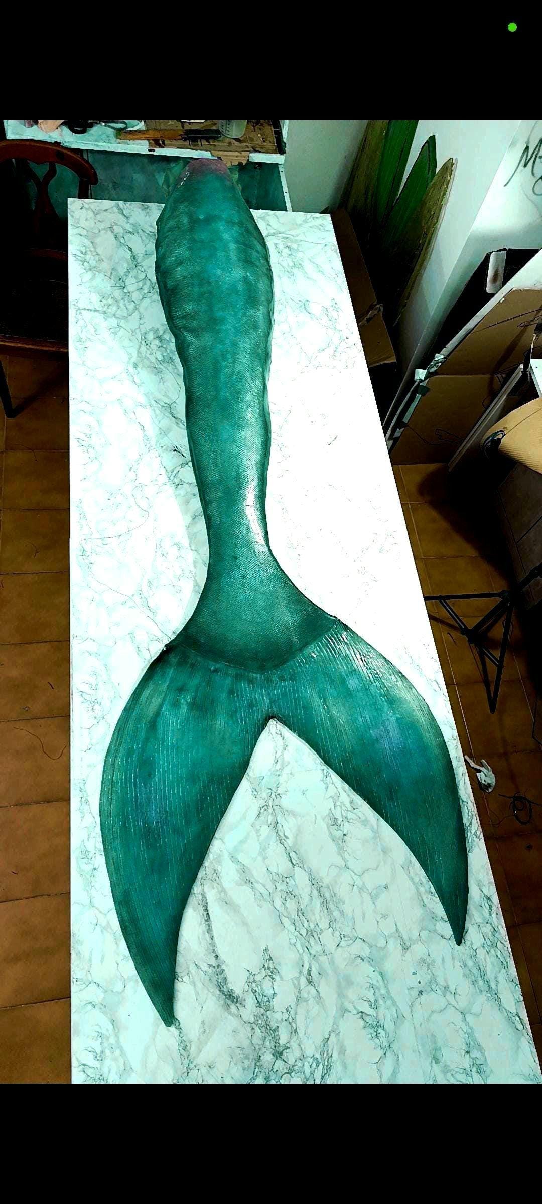 Realistic Silicone Mermaid Tail, Silicone Monofin, Mermaid Tail ...