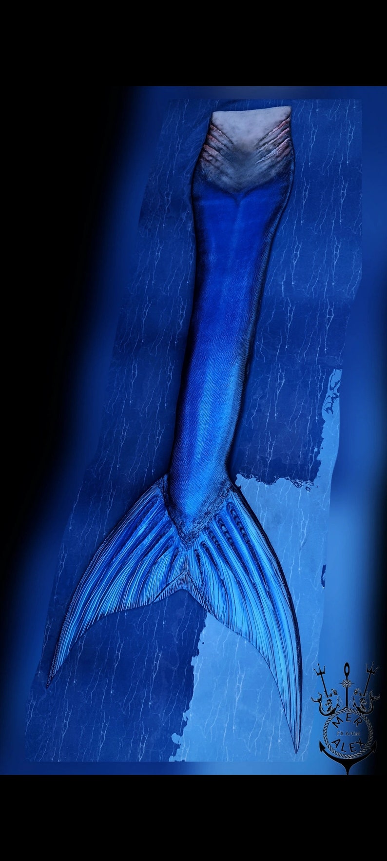 Long Fish Mermaid Tail, Extended Mermaid Tail, Full Silicon Mermaid ...