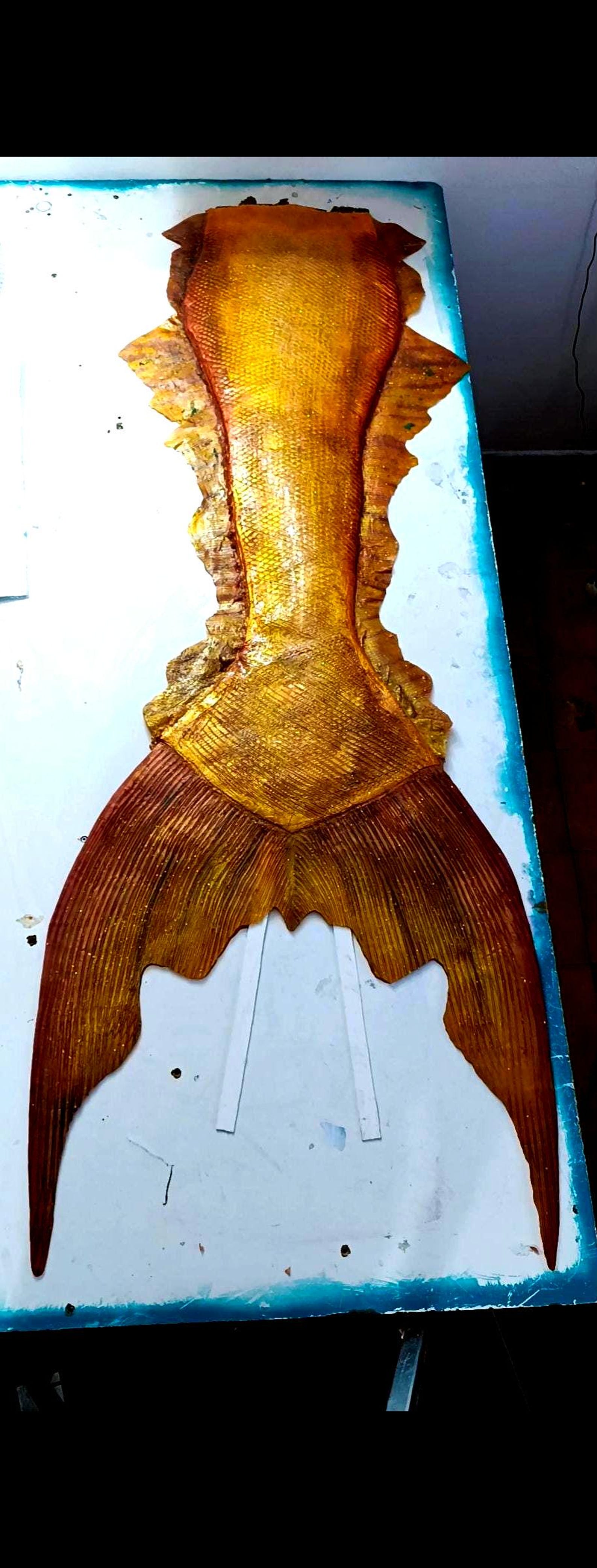 Realistic Silicone Mermaid Tail, Silicone Monofin, Mermaid Tail ...