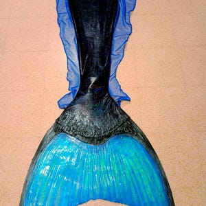 Realistic Mermaid Tail, Silicone Monofin, Mermaid Tail, Mermaid, Pirate ...