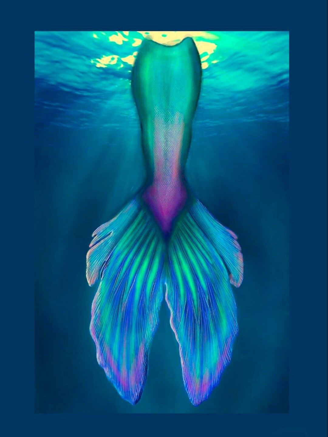 Full Silicon Mermaid Tail the Little Mermaid Tail Mermaid - Etsy