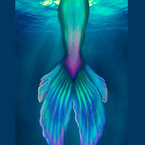 Full Silicon Mermaid Tail the Little Mermaid Tail Mermaid - Etsy
