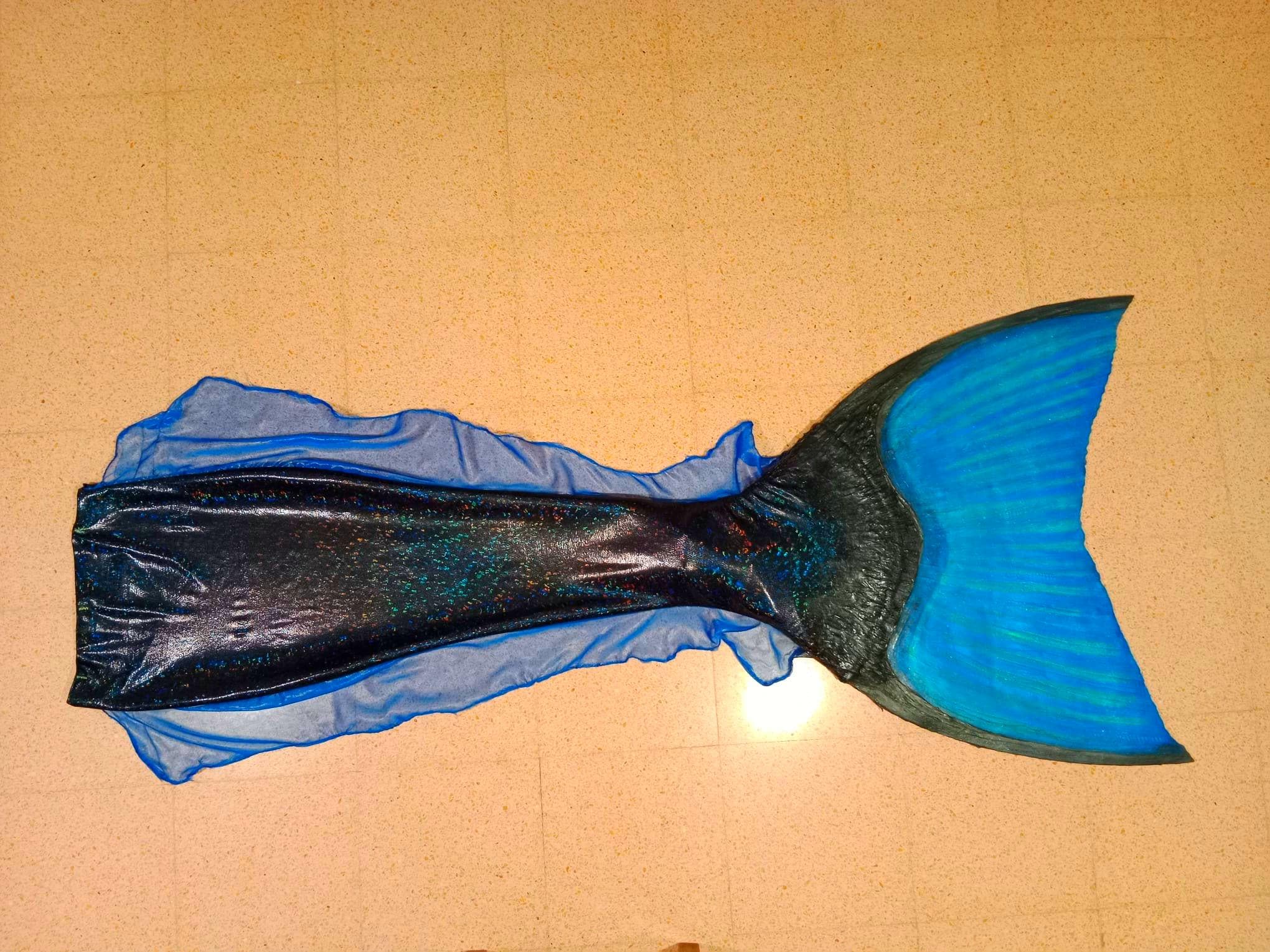 Realistic Mermaid Tail, Silicone Monofin, Mermaid Tail, Mermaid, Pirate ...