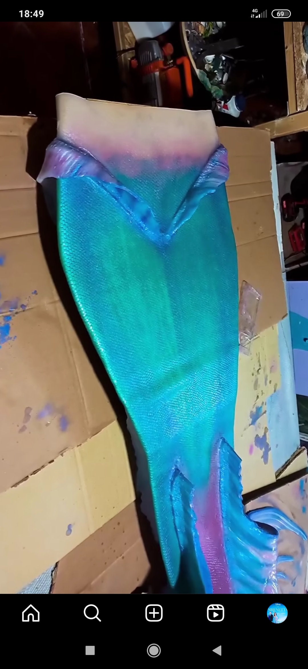 Full Silicon Mermaid Tail, the Little Mermaid Tail, Mermaid Tail, Ariel ...