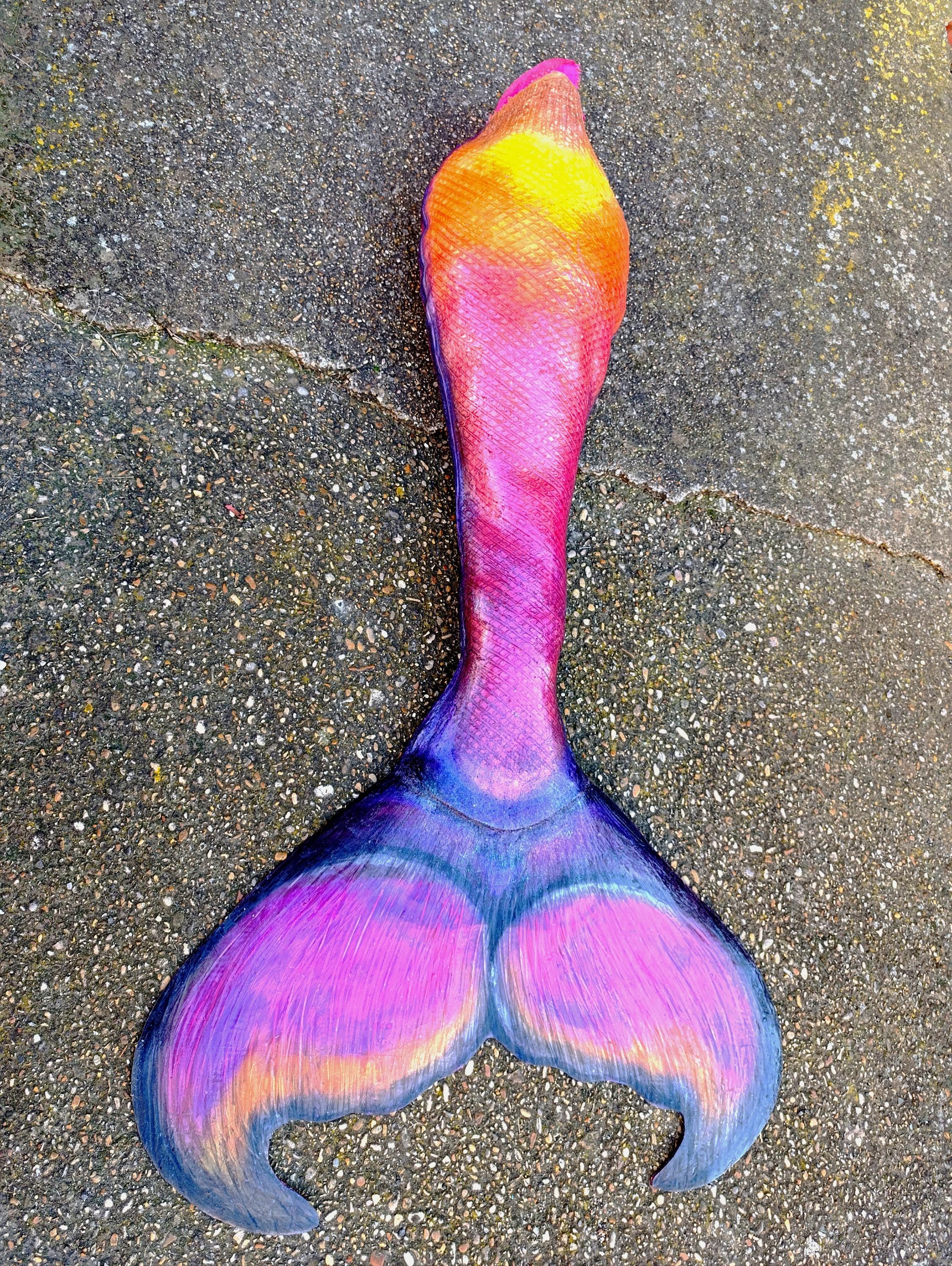 Mermaid Tail, Colorful Mermaid Tail, Black Mermaid Tail, Silicone ...