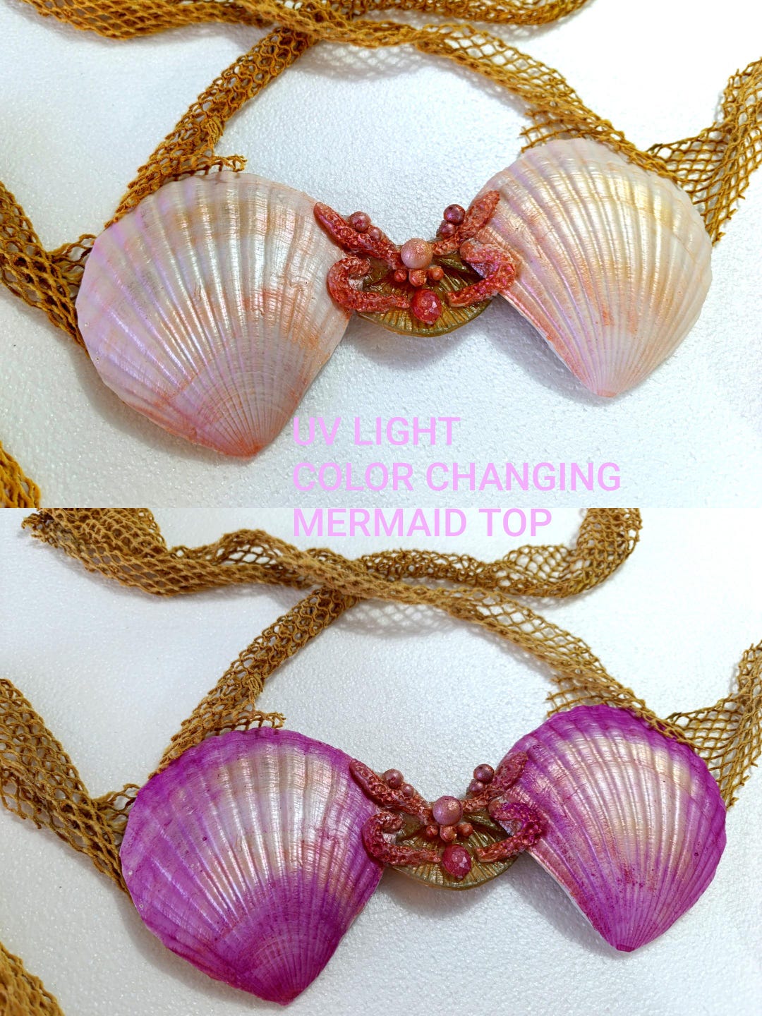 Silicone Mermaid Top, Mermaid Top, Mermaid Bra, Shell Top, Fantasy Bra ...