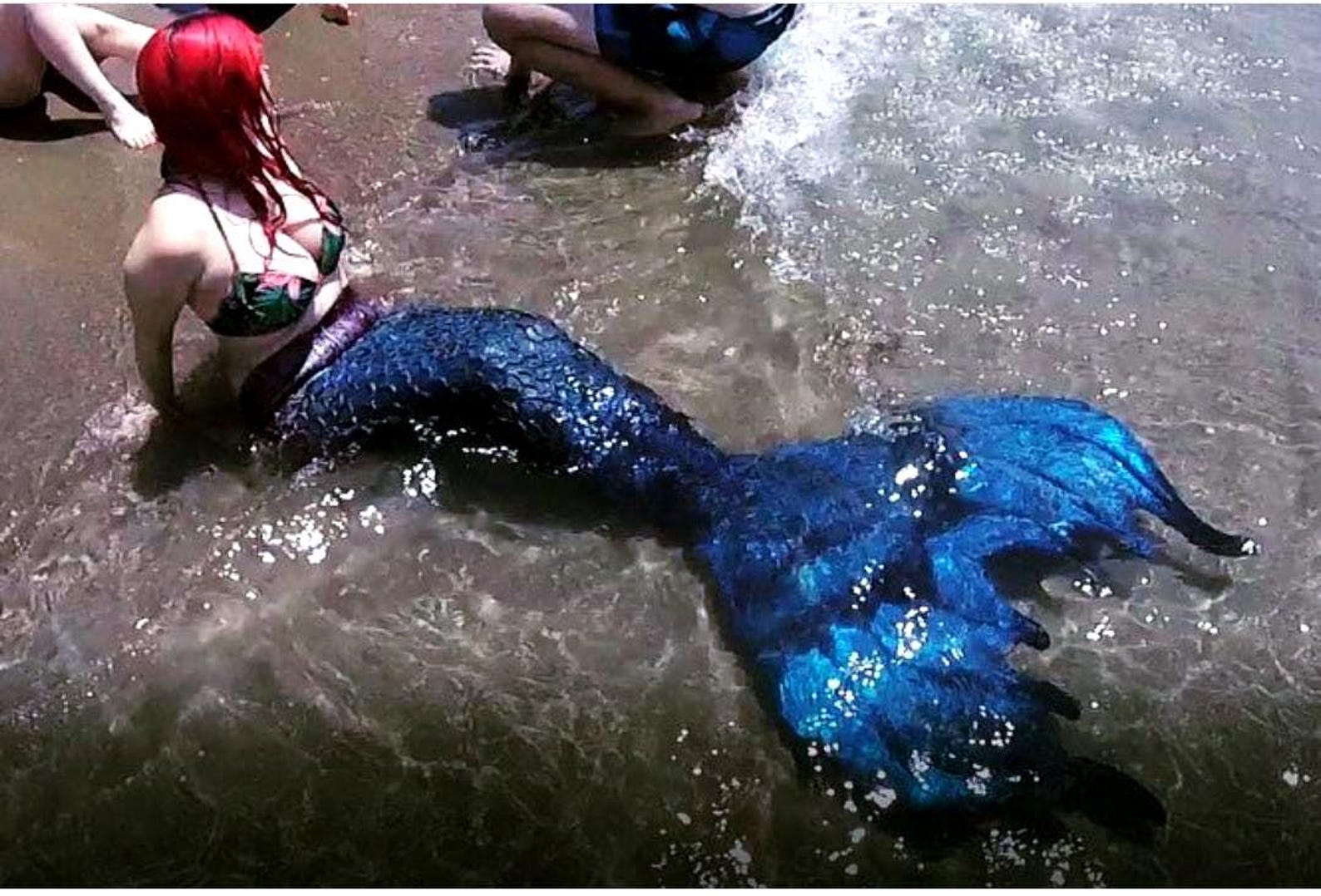 Mermaid Tail, Gothic Mermaid Tail, Black Mermaid Tail, Silicone Mermaid ...