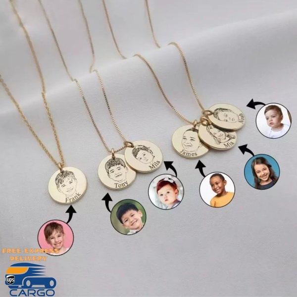 Personalized Photo Necklace - Etsy