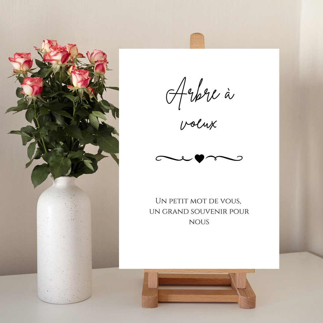 Wishing Tree - Poster for DIY Party Decoration - Poster to Print by Les ...