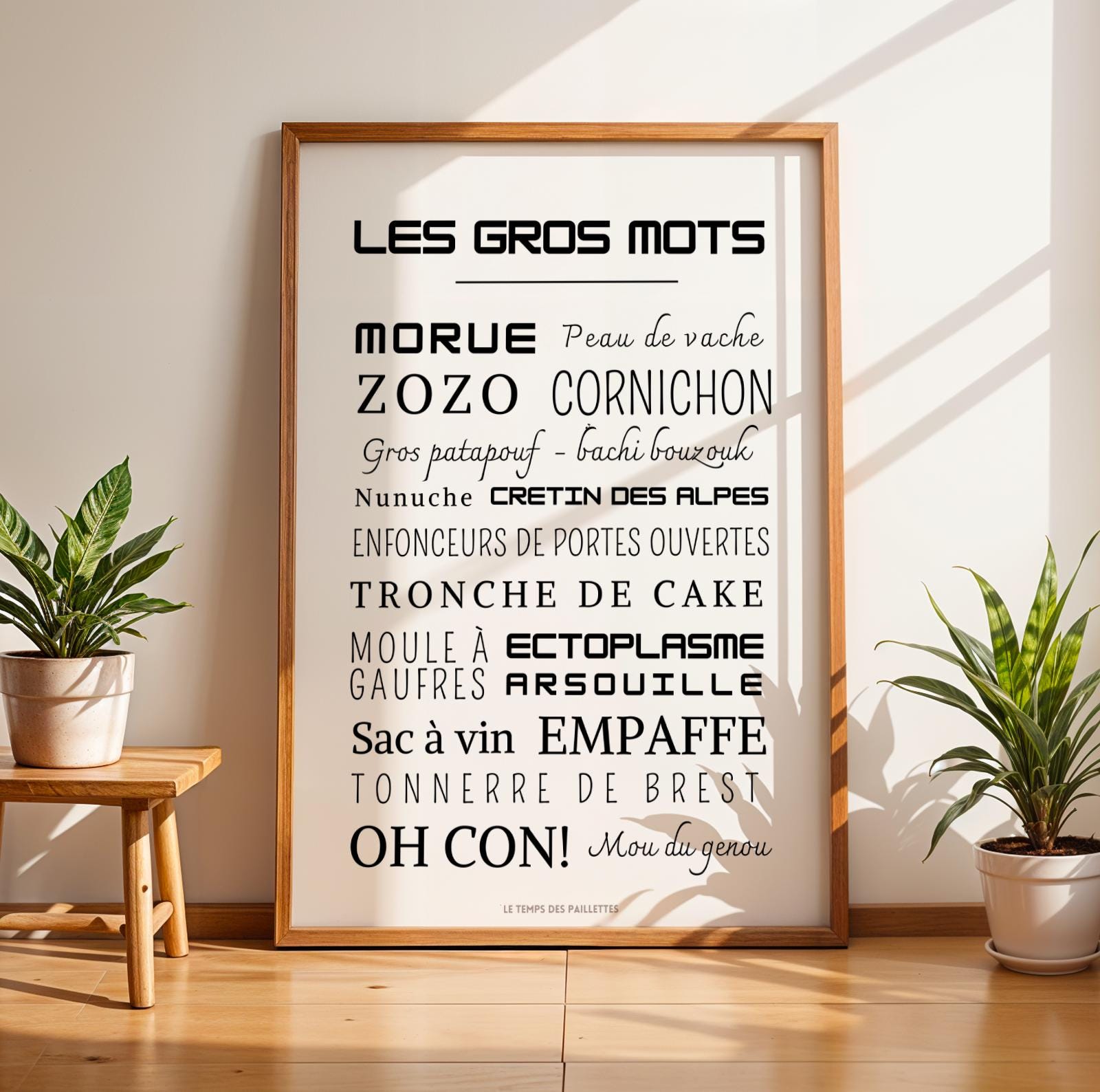 Swear Words Poster - Art Poster of Swear Words - Funny Children's ...