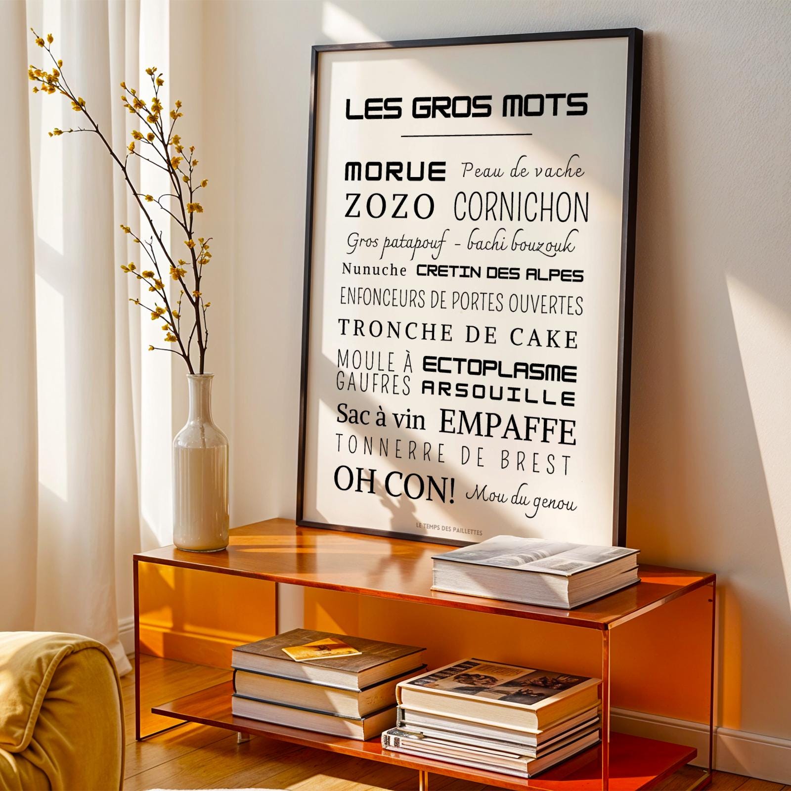 Swear Words Poster - Art Poster of Swear Words - Funny Children's ...