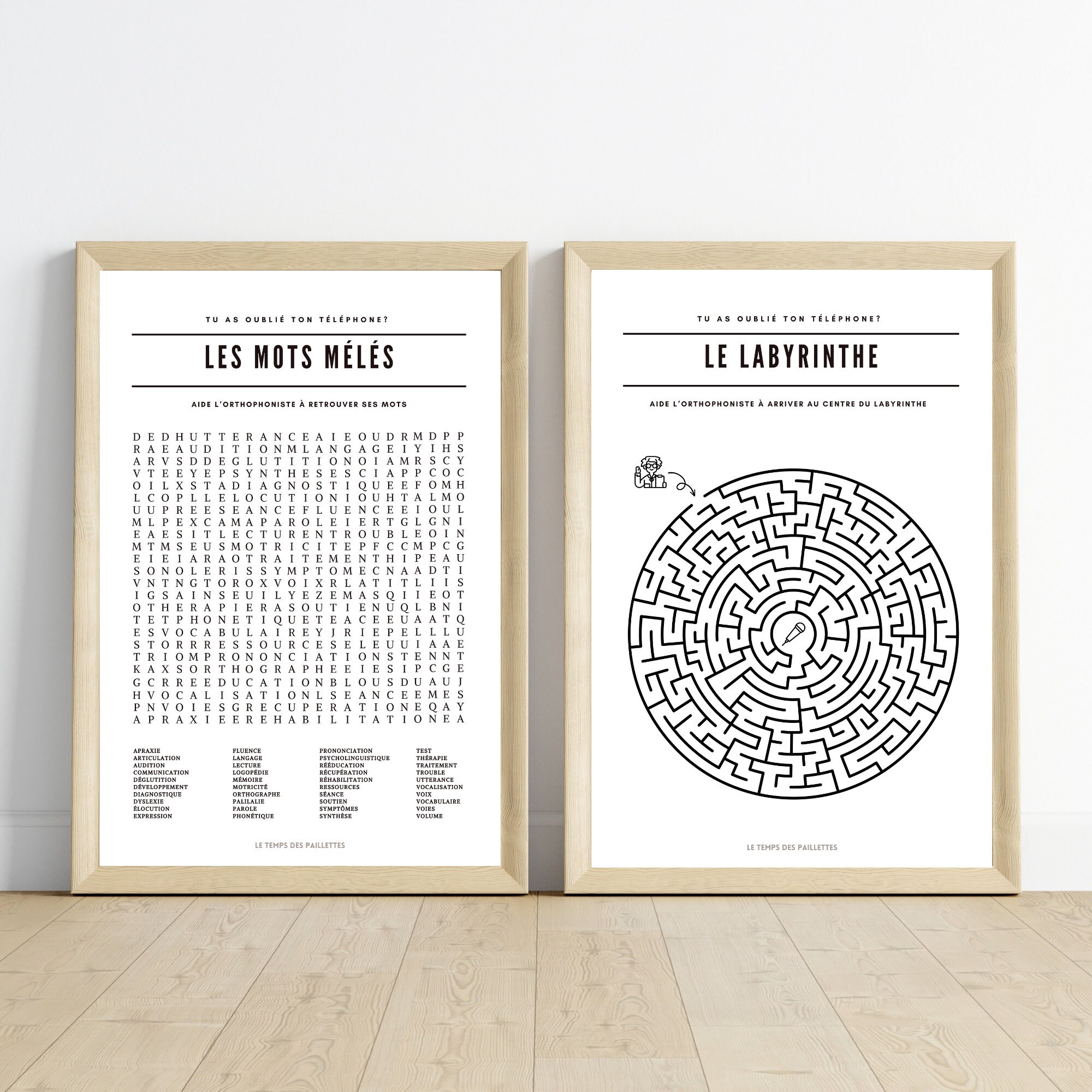 Trio Posters at the Speech Therapist Games Waiting Room Poster ...