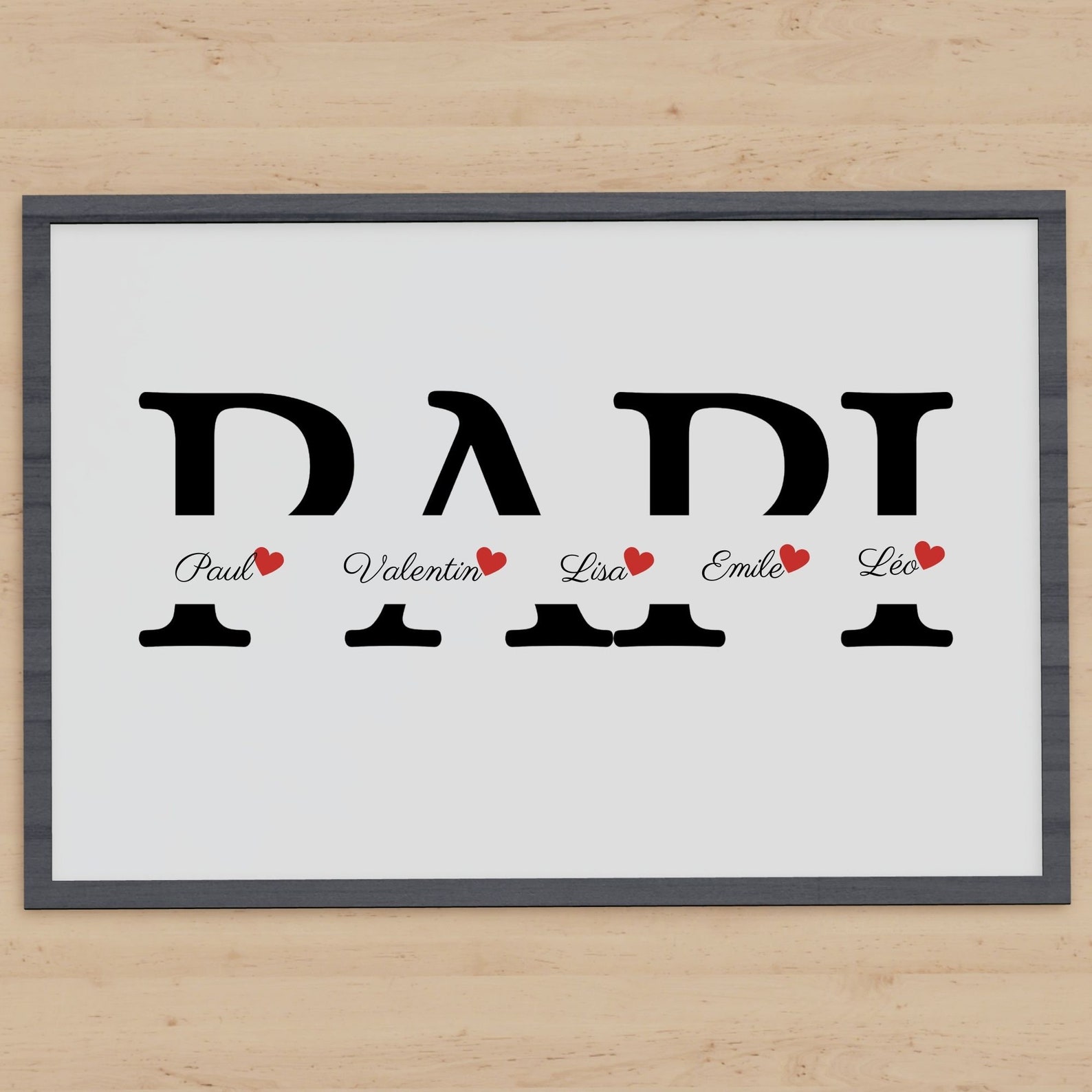 Papi SVG, Papi Split Name Frame Svg, Grandfather's Day SVG, Cricut ...