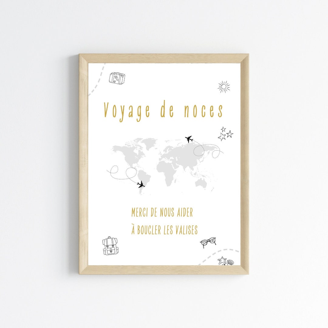 Sign for Wedding Urn Honeymoon Urn Poster for DIY Party Decoration ...