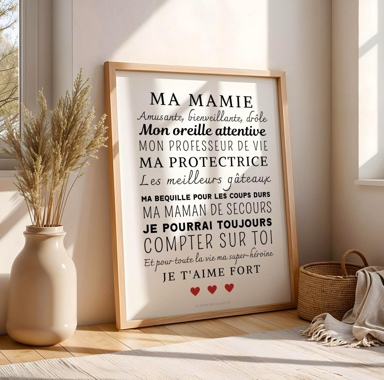 Personalized "my Grandma" Poster - Christmas Gift for Grandma - Poster ...