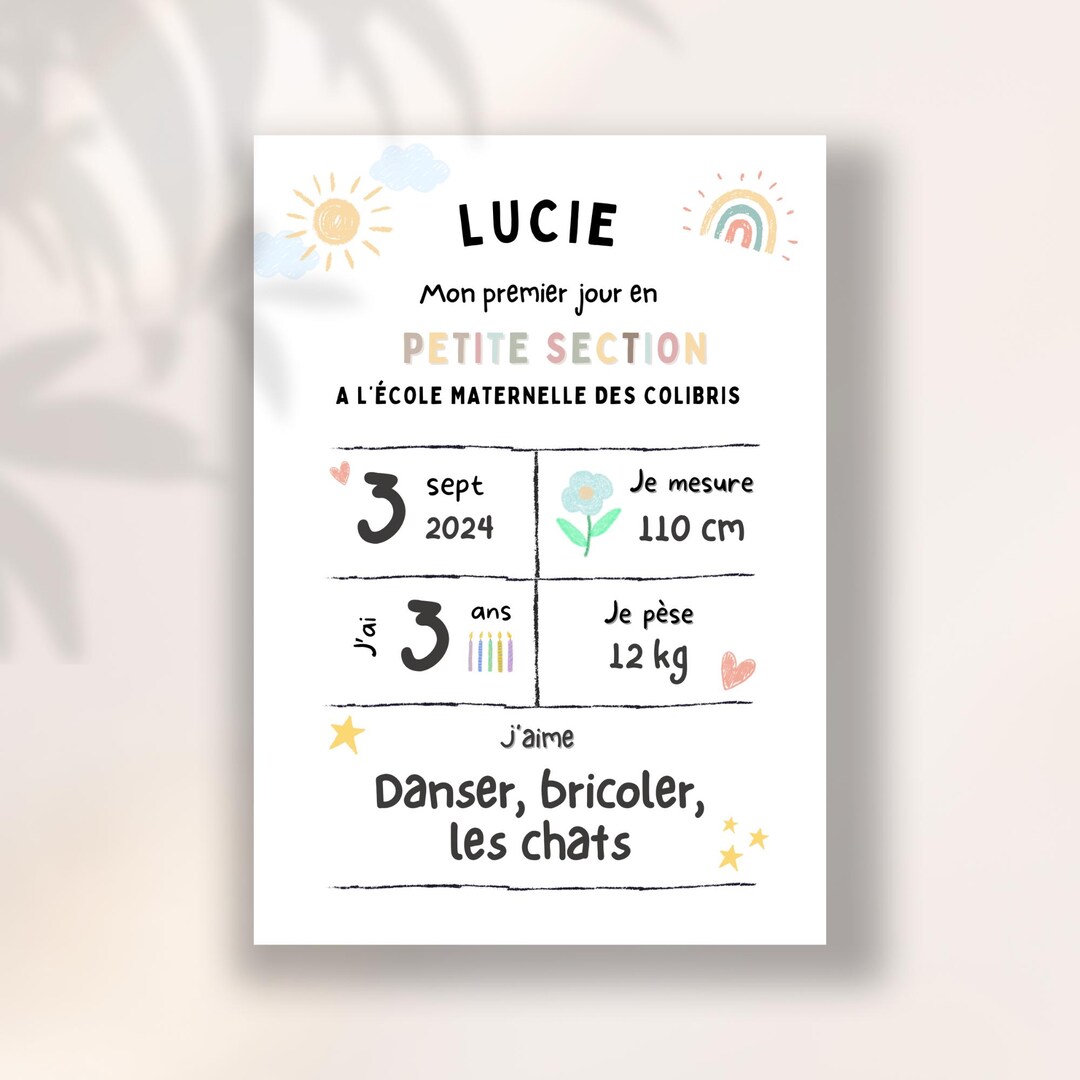 Printable First Day of School Sign | Editable Back to School Sign ...