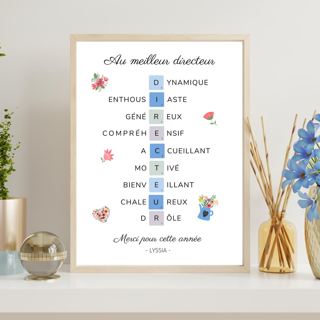 Personalized School Director Poster Director Definition Poster Director ...