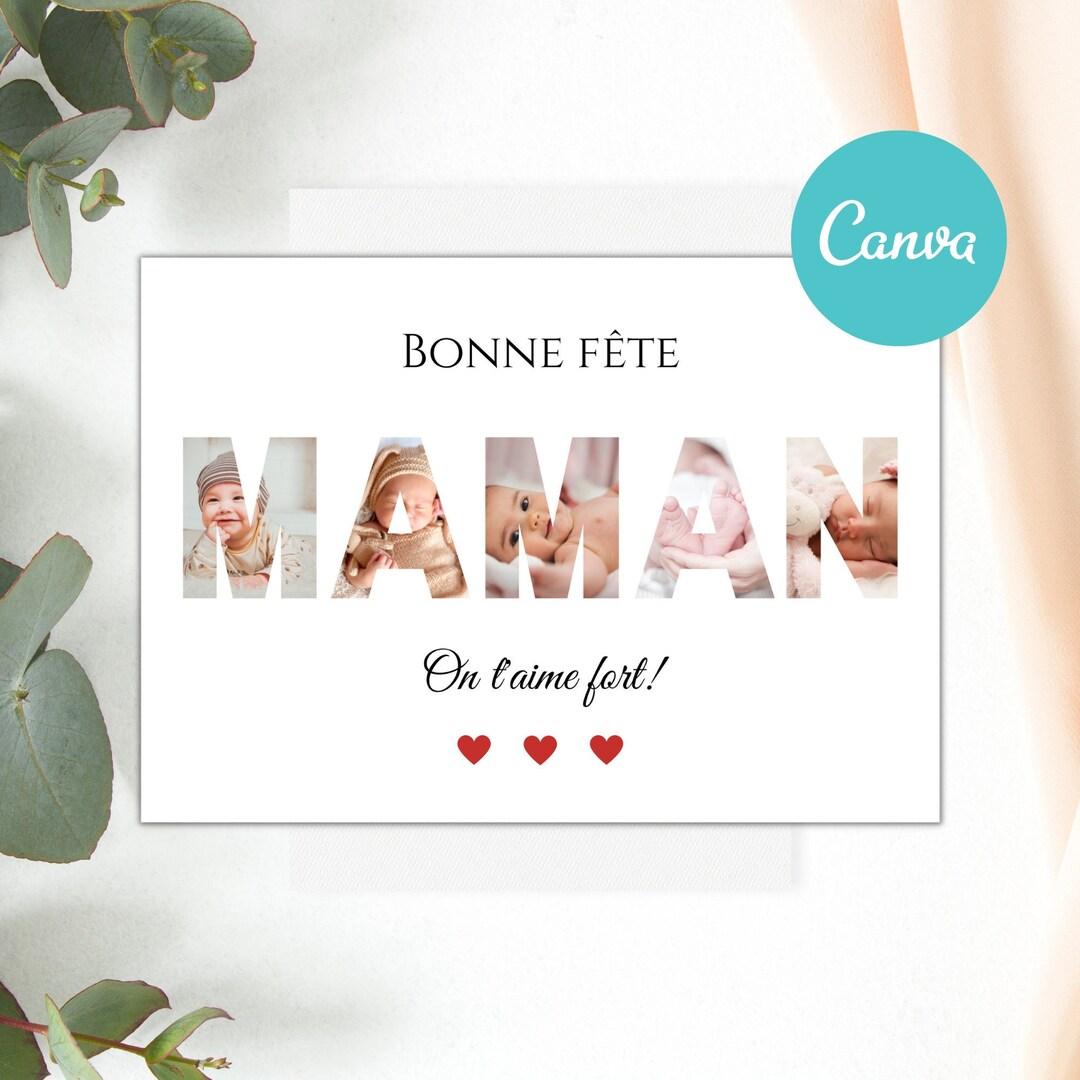 DIY Mom Poster DIY Mom Photo Poster Editable Canva Poster by Les Petits ...