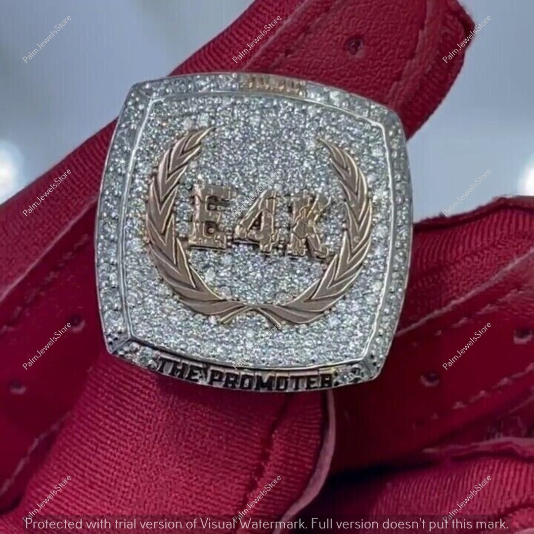 925 Sterling Silver, Hip Hop Ring, Real Moissanite Ring, Christmas Gift ...