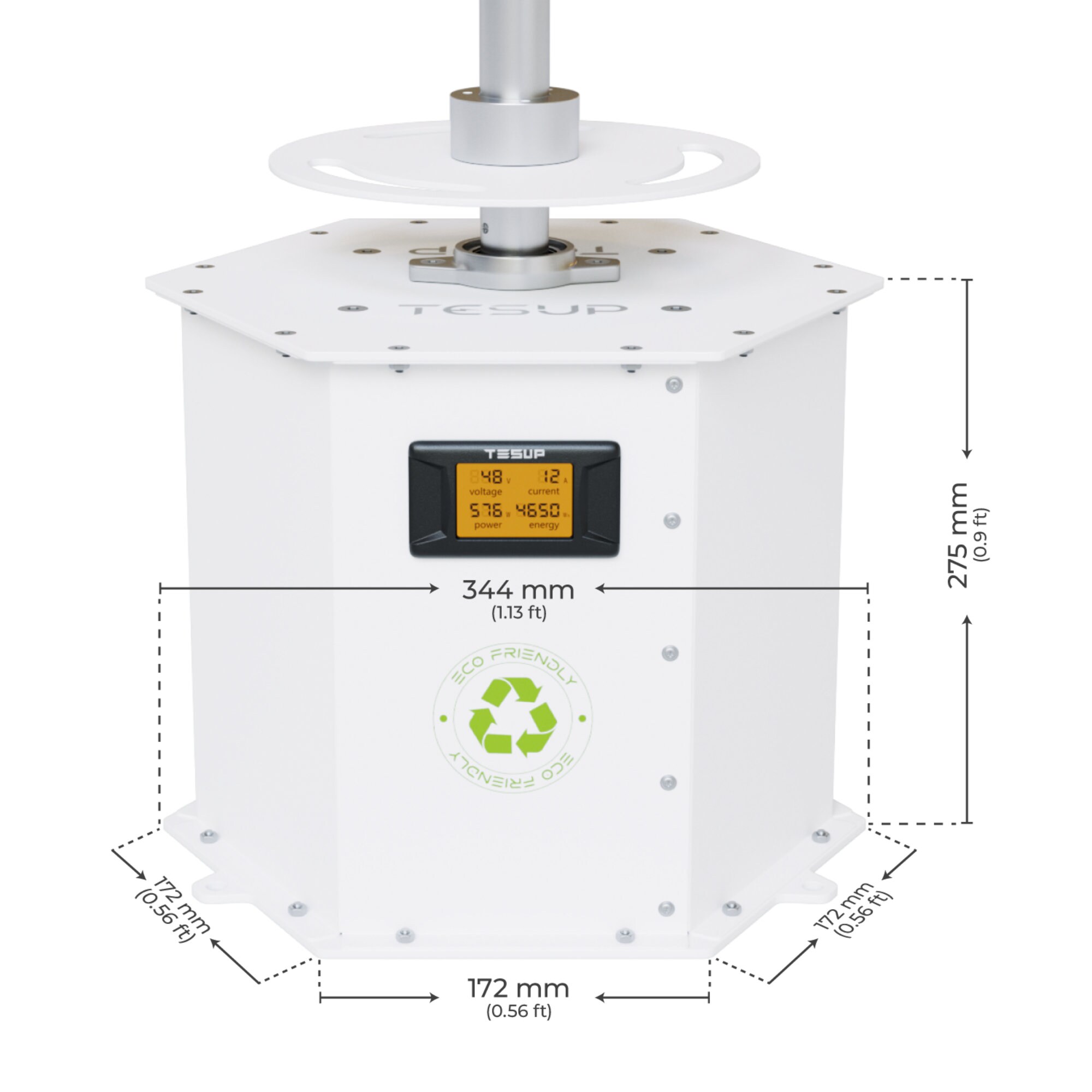 TESUP 5 KW and 120 Kwh/day Max Atlasx Vertical Wind Turbine - Etsy UK