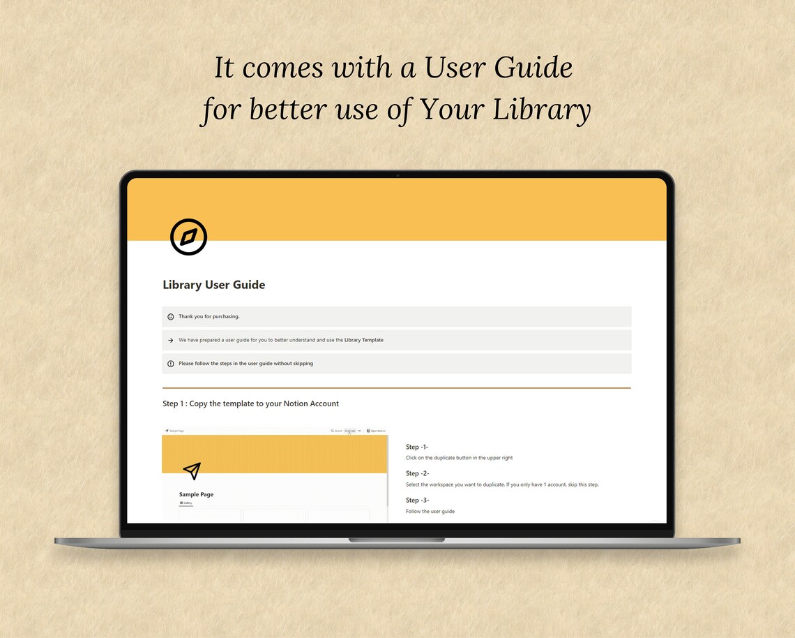 Notion Reading Journal Notion Library Manager Notion Reading - Etsy