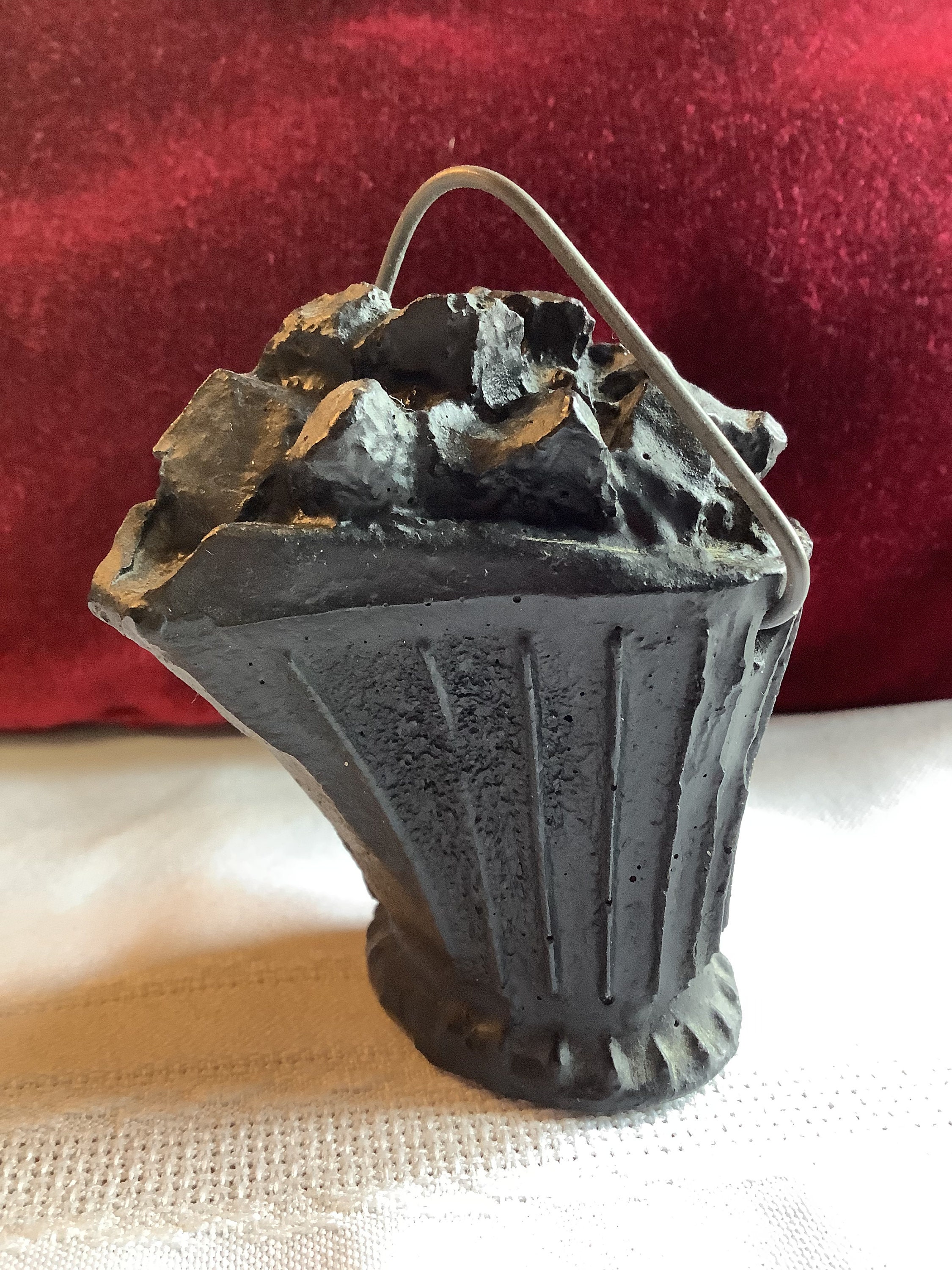 Hand Carved Pressed Canadian Coal Miner Figurine With Shovel - Etsy