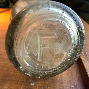 Antique Vintage Glass Bottle G Fauman Trademark Toronto Early 1900s - Etsy