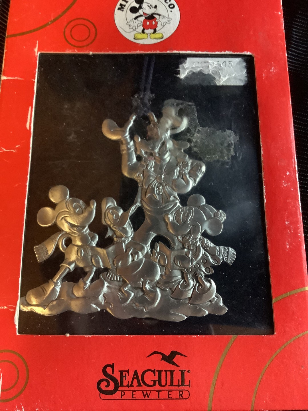 Seagull Pewter Walt Disney Mickey Mouse Donald Duck Goofy Minnie Mouse ...