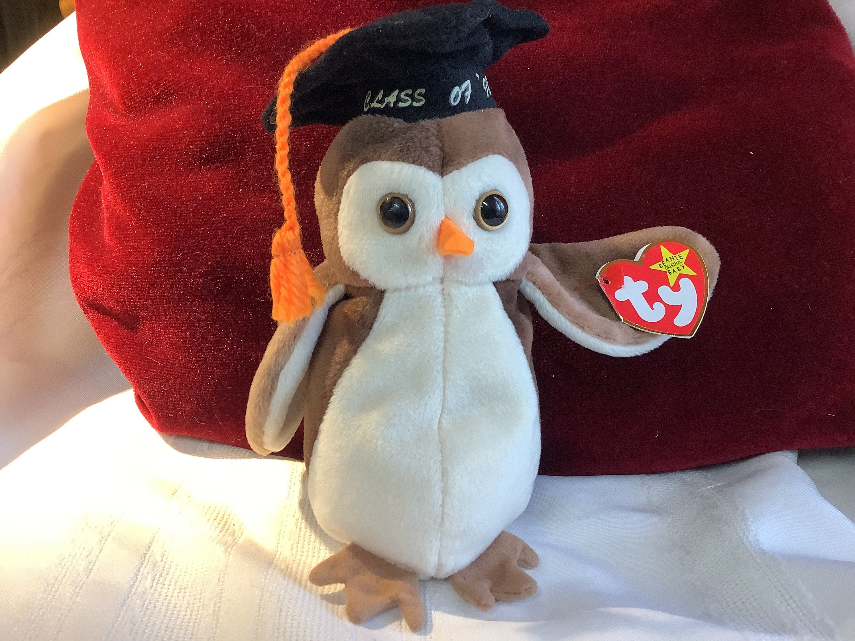 Ty Collectible Erin Bear or Wise Owl Beanies - Etsy