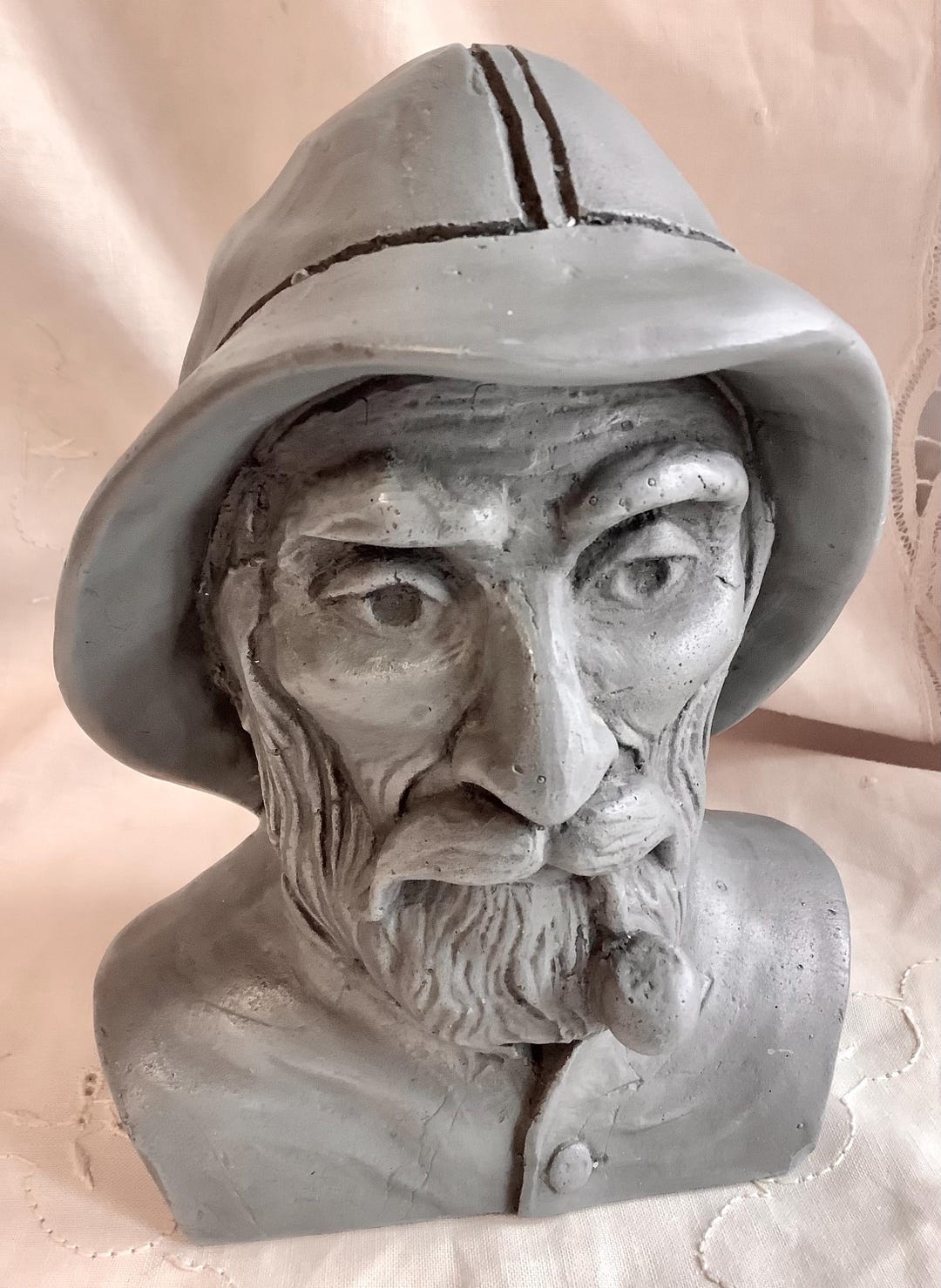 Gypsum Candles Pewter the Colonial Craftsman Ltd Fisherman Seafarer ...