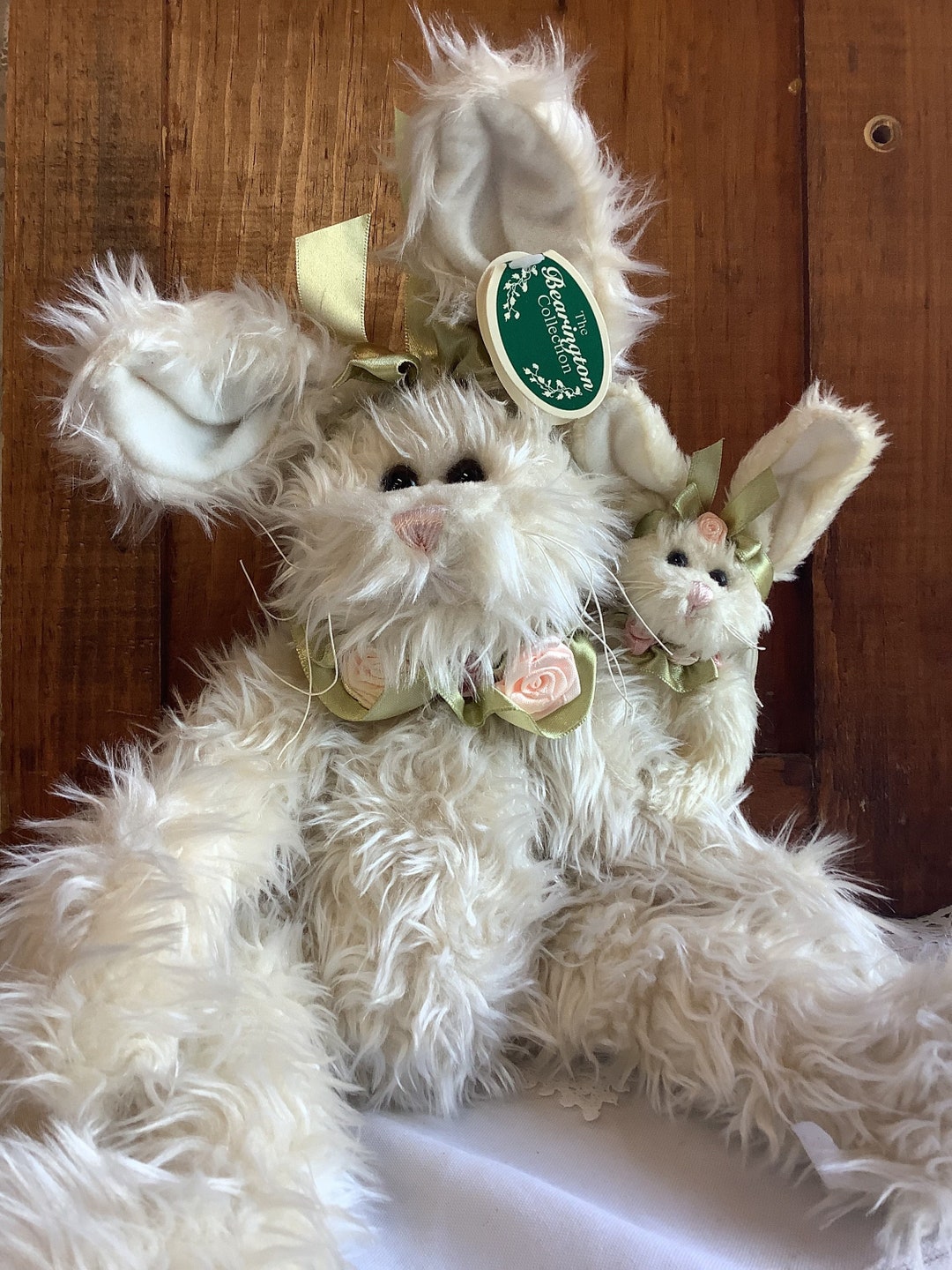 Super Cute Bearington Company Bunny Rabbit With Baby Bunny Jointed With ...