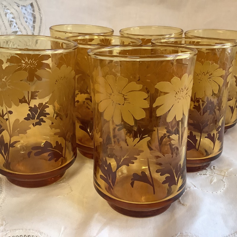 Sunflower Glasses - Etsy