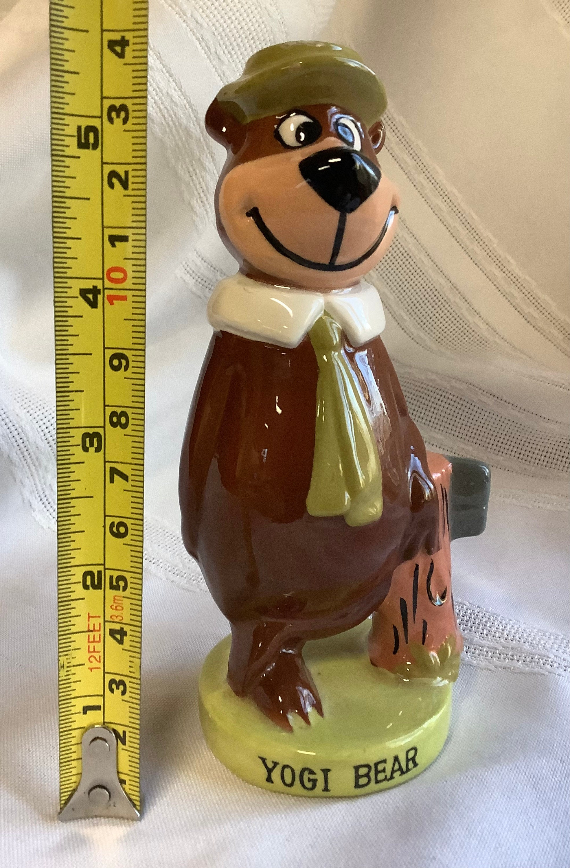 Hanna Barbera Collectible Yogi Bear Figurine Hand Painted Ideal Inc ...