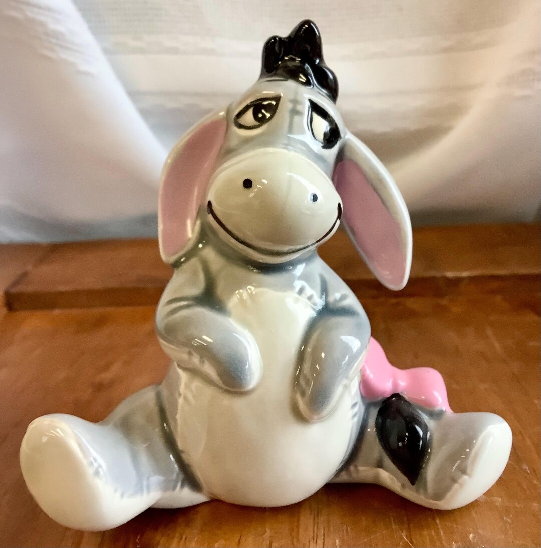 Walt Disney Japan Eeyore Donkey Winnie the Pooh Character Ceramic ...