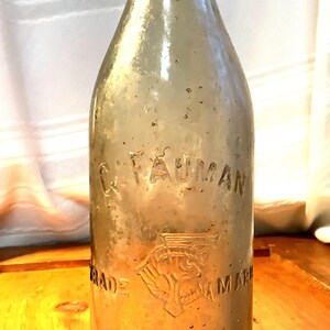 Antique Vintage Glass Bottle G Fauman Trademark Toronto Early 1900s - Etsy