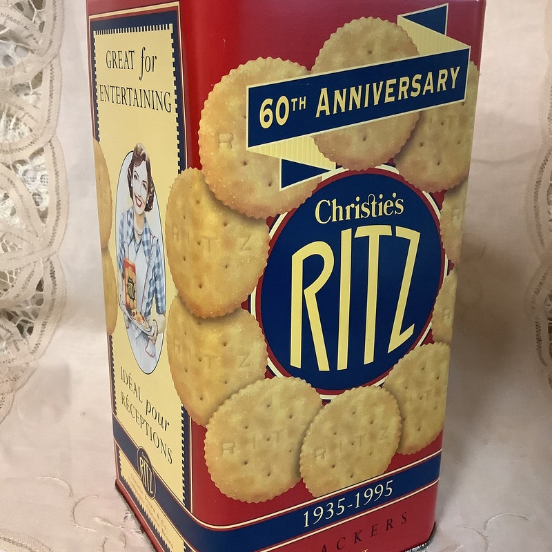 Ritz Cracker Tin - Etsy