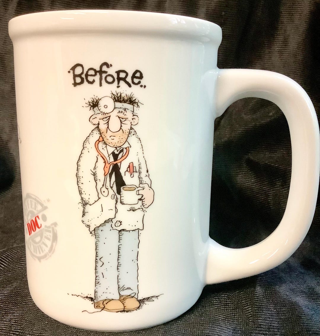 Coffee Acheivers Kevin Lahvic Doctor ‘doc’ Coffee Tea Mug Enesco ...