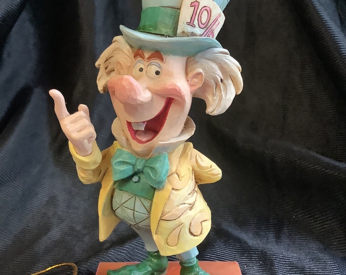 Rare Jim Shore Walt Disney Showcase Collection Alice in Wonderland Mad ...