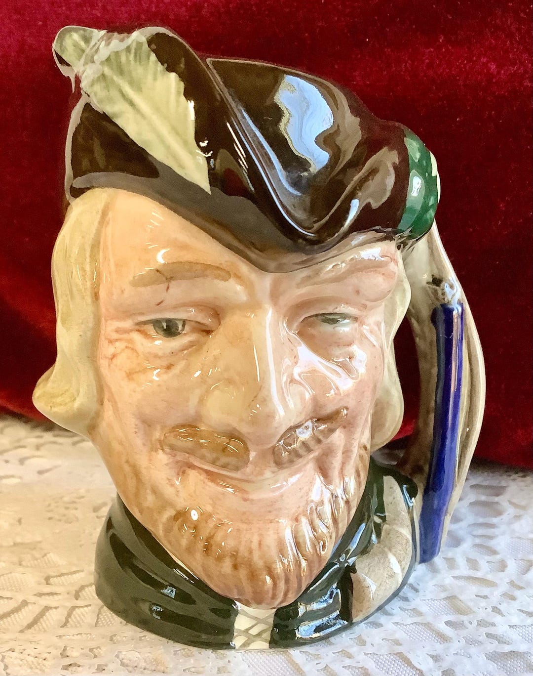 Royal Doulton Robin Hood Porcelain Toby Mug D6534 Medium Size Made in ...