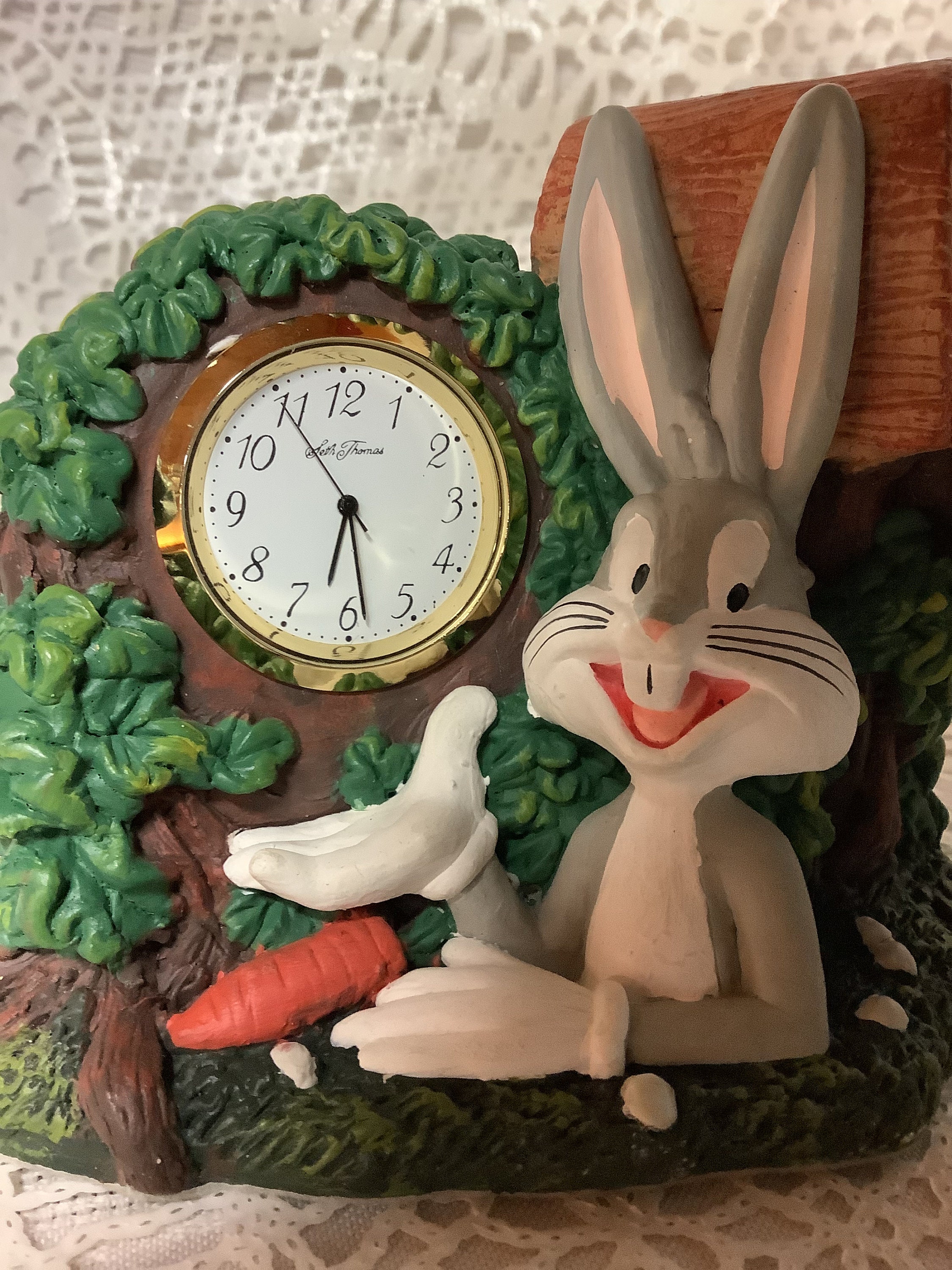 Looney Toons Warner Bros Bugs Bunny Quartz Desk Clock 3-D - Etsy