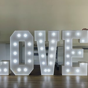 Light up Numbers - Etsy UK