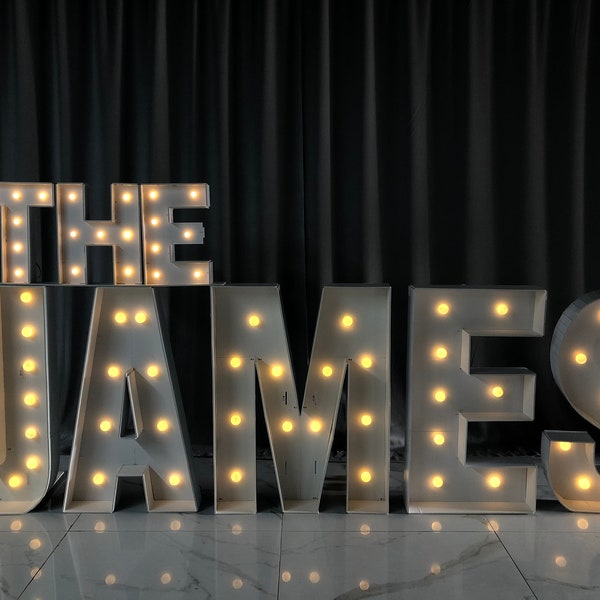 Light up Letters - Etsy