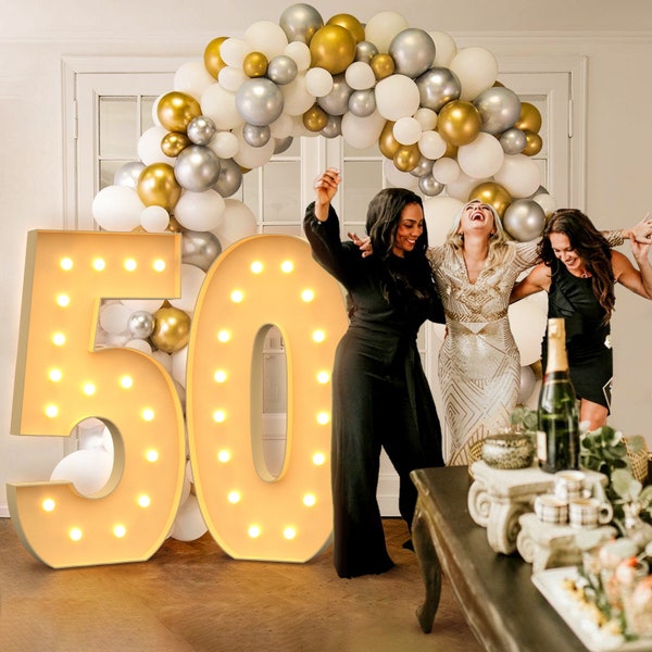 Giant Numbers - Etsy